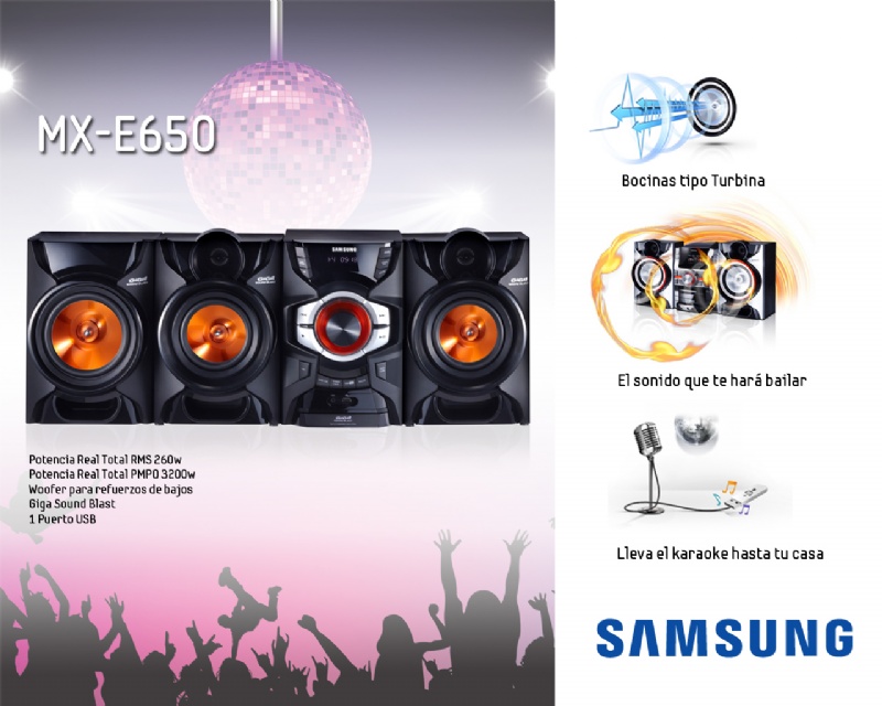 Samsung presenta su minicomponente MX-E871 | LatinOL.com Zona Digital
