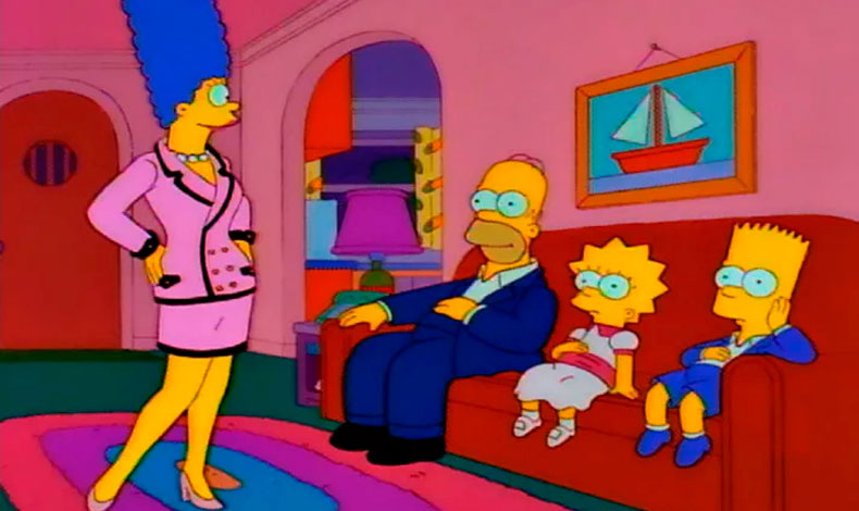 Conoce la historia detrás del vestido Chanel de Marge Simpson | LatinOL ...