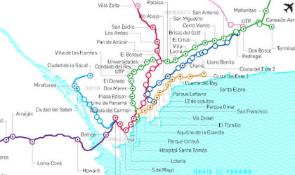 Metro de Panamá se extenderá red con hasta Ocho líneas para 2040 ...