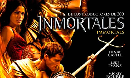 Llévate entradas para ver Inmortales | LatinOL.com Cine