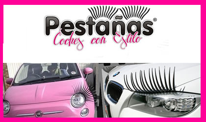 Lo último de la moda: Pestañas para tu auto | LatinOL.com SpotFASHION