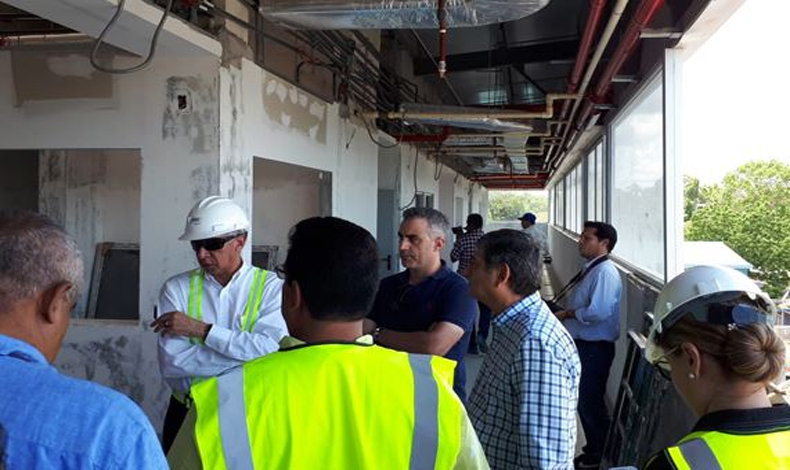 con un 90% de avance la policlina Dr. Roberto Ramirez sera totalmente ...